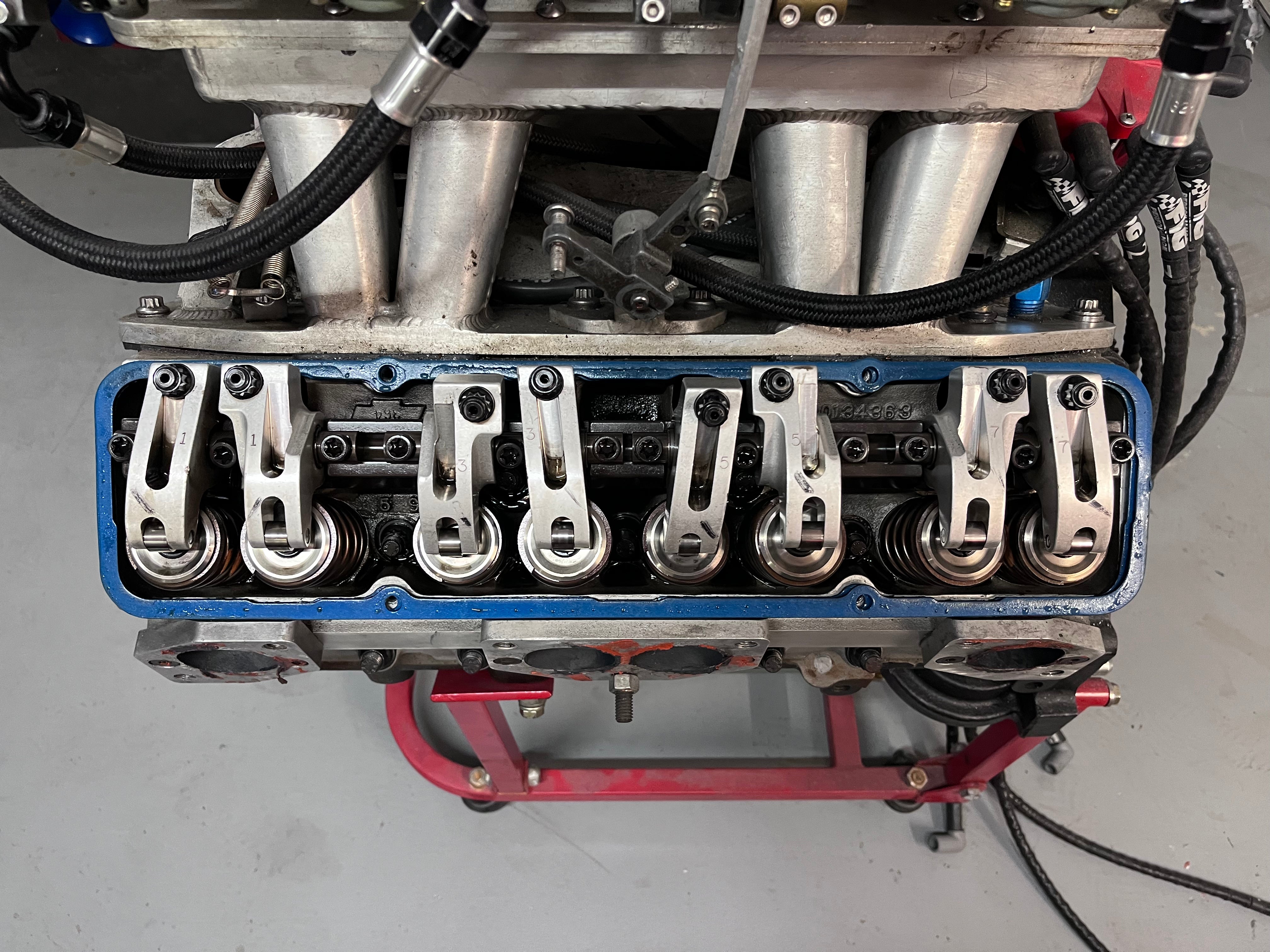 434 Cubic Inch Small Block Chevy Race Engine - 18 Degree Reher Morriso ...
