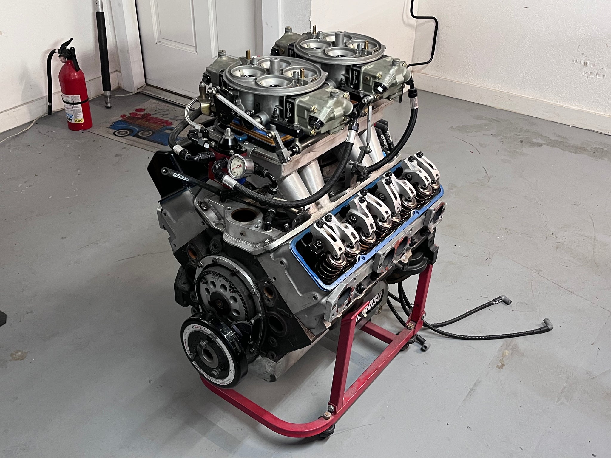 434 Cubic Inch Small Block Chevy Race Engine - 18 Degree Reher Morriso ...