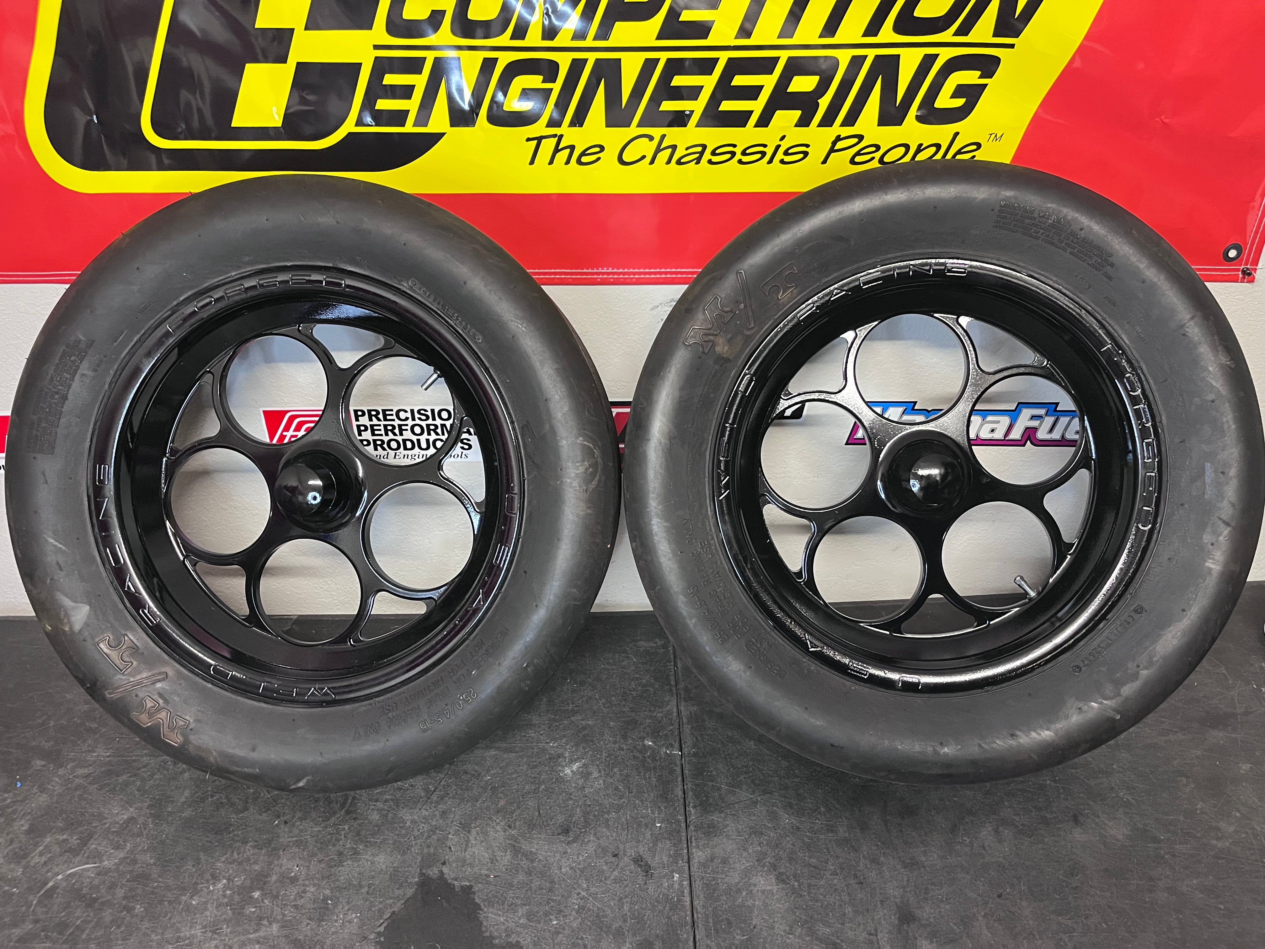 Weld Magnum Spindle Mount Rims - Fits Strange Ultra Struts | Virtual ...