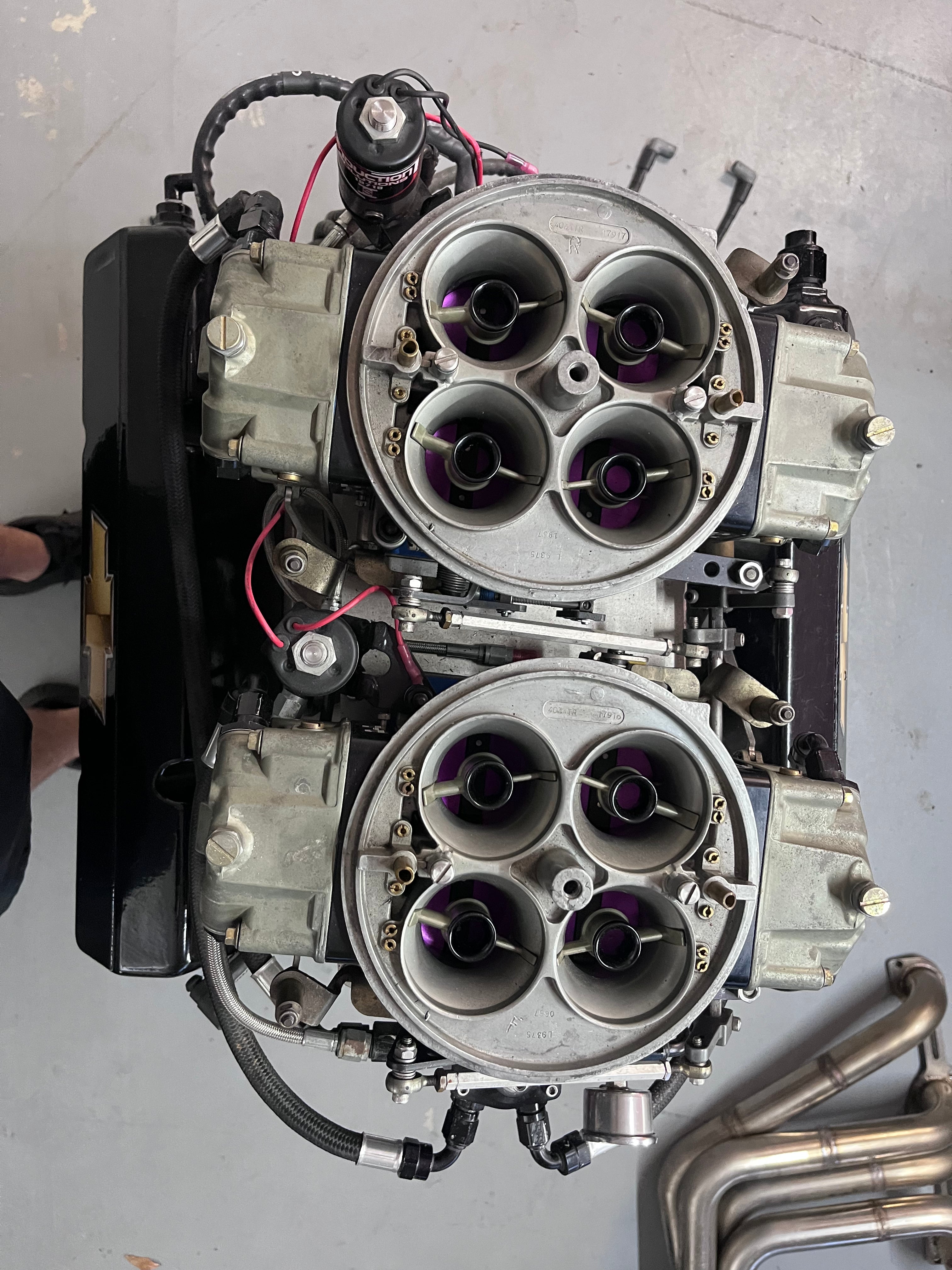 434 Cubic Inch Small Block Chevy Race Engine - 18 Degree Reher Morriso ...