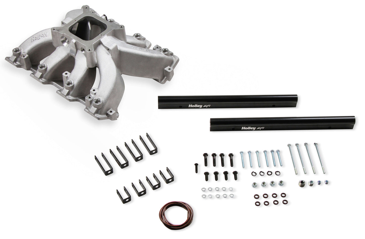Holley EFI LS3/L92 Split Single Plane Race Intake Manifold | Virtual ...
