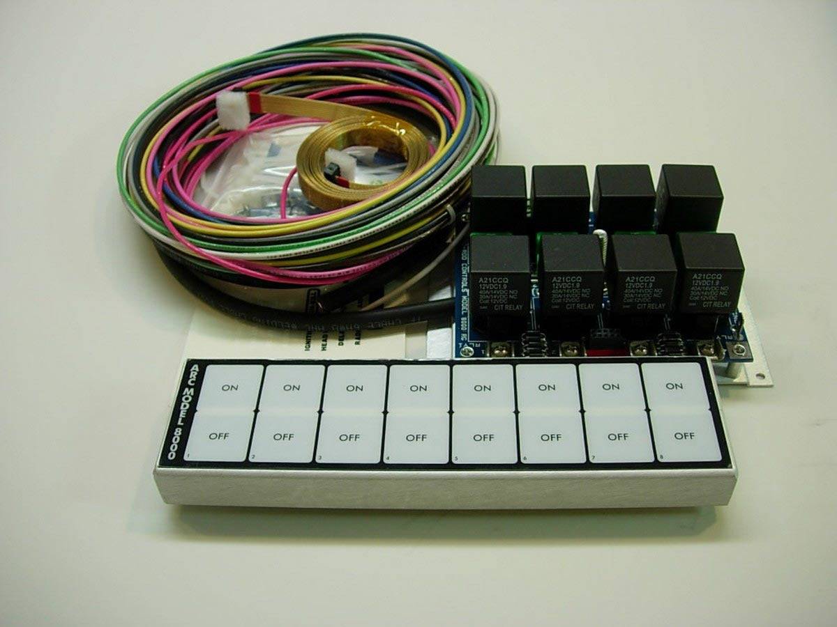 ARC In-Dash Switch Panel Control Module (8 Switches) | Virtual Speed ...