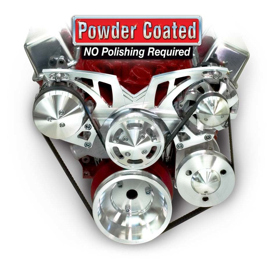 Ultra SBC Serpentine Pulley Kit | Virtual Speed Performance